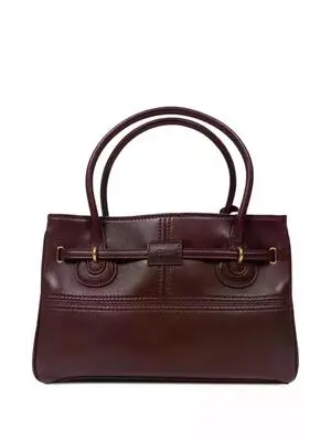 Chloé Small Paddington Leather Tote Bag - Red