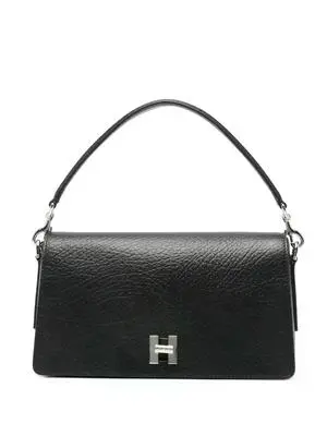 Hogan H-turn Flap Bag - Black