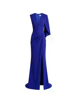 GEMY MAALOUF Draped V-neck Dress