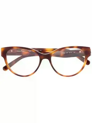 FERRAGAMO Cat-eye Glasses - Brown