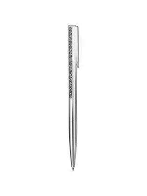 SWAROVSKI Shimmer Crystal-embellished Hexagonal Ballpoint Pen - Silver