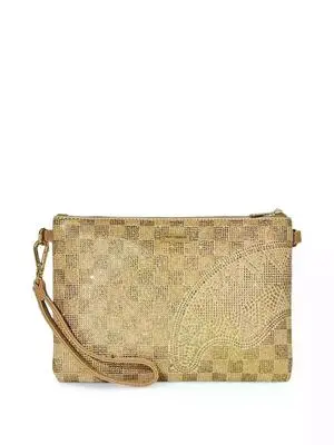 SPRAYGROUND Trinity 24k Rhinestone-embellished Clutch Bag
