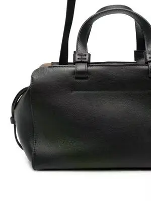 BONASTRE T Leather Tote Bag - Black