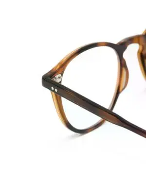 Garrett Leight Hampton Round-frame Glasses