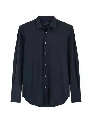 Boggi Milano Tokyo-collar Shirt - Blue