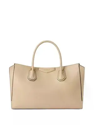 Givenchy Medium Antigona Catchall Bag In Shiny Grained Leather