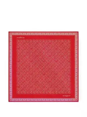 Givenchy Bandana In Cotton - Red