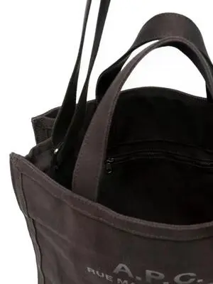 A.p.c. Récupération Logo-print Tote Bag - Brown