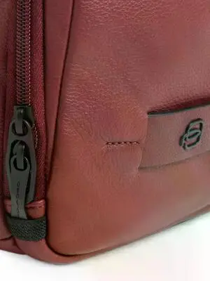 PIQUADRO Leather Laptop Backpack