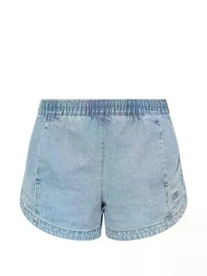 Nike Tempo Logo-embroidered Mini Shorts - Blue