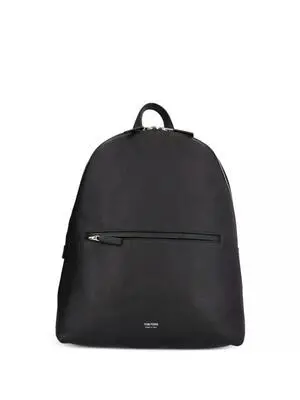 TOM FORD Grained Leather Backpack - Black