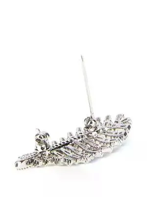 SWAROVSKI Vienna Crystal-embellished Brooch - Silver