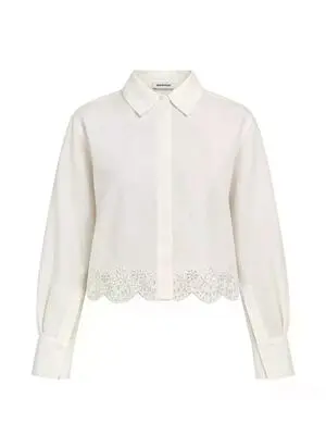 Simkhai Ames Embroidered Shirt - White