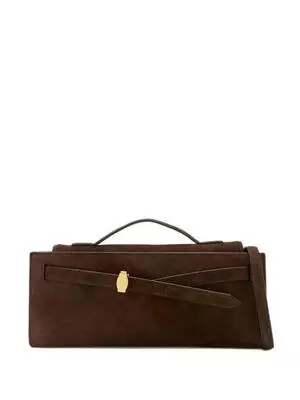 Veronica Beard Dash Suede Clutch Bag