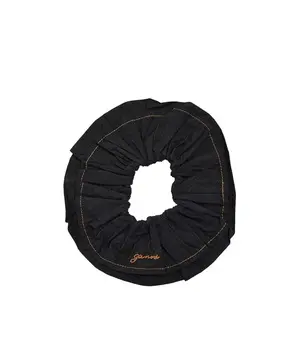 GANNI Scrunchie - Black