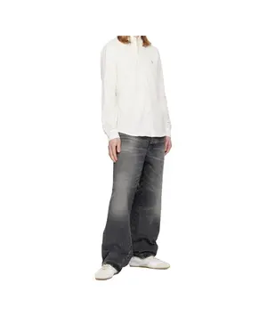 Polo Ralph Lauren Ralph Lauren Embroidered Logo Shirt - Light Cream