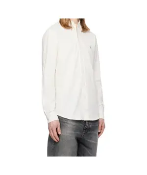 Polo Ralph Lauren Ralph Lauren Embroidered Logo Shirt - Light Cream