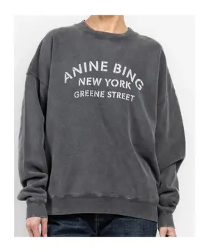 ANINE BING Logo-print Sweatshirt