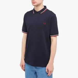 Fred Perry Twin Tipped Piqué Polo Shirt