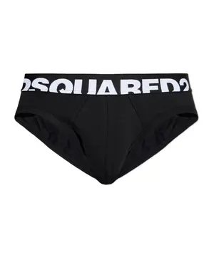 Dsquared2 Logo Briefs - Black