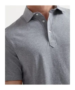 Brunello Cucinelli Cotton Jersey Polo With Shirt-style Collar