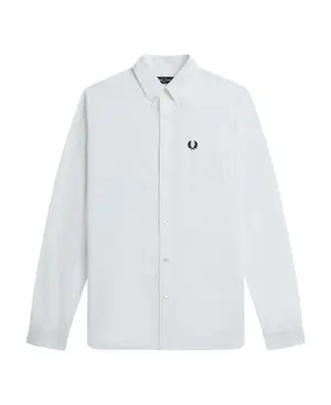 Fred Perry Cotton Shirt - White