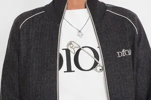Dior Oblique Pendant Necklace