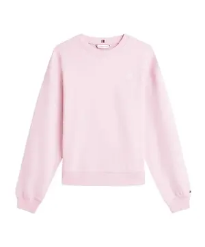 Tommy Hilfiger Logo-embroidered Sweatshirt - Pink