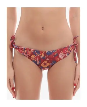 Isabel Marant Étoile Floral Print Low-rise Bikini Bottoms - Red