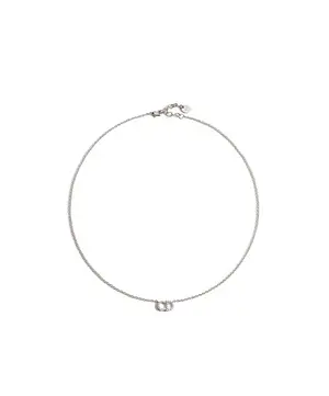 Dior Clair D Lune Necklace - Silver
