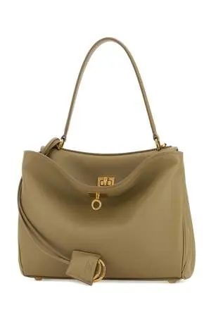 Balenciaga Sage Leather Small Rodeo Handbag - Green