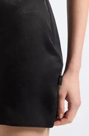 MAISON MARGIELA Satin Minidress