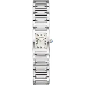 Bulova Harmony Diamond Bracelet Watch Silver-tone