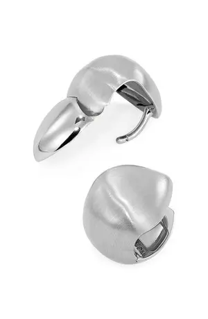 DEAN DAVIDSON Serra Huggie Hoop Earrings - Silver