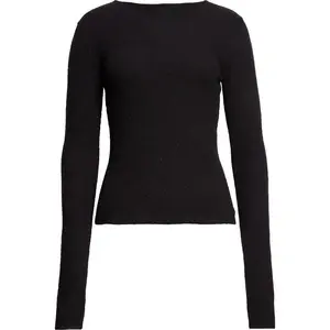 Rick Owens Cashmere Blend Boatneck Sweater
