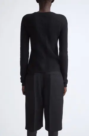 Rick Owens Cashmere Blend Boatneck Sweater