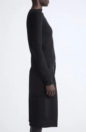 Rick Owens Cashmere Blend Boatneck Sweater