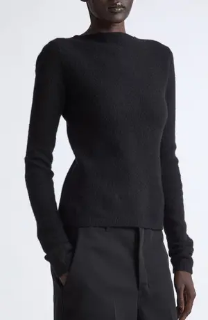 Rick Owens Cashmere Blend Boatneck Sweater