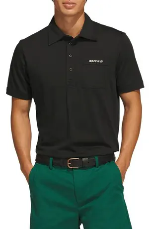 Adidas Originals Pocket Polo - Black