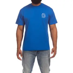 BILLIONAIRE BOYS CLUB Bb Linework Cotton Graphic T-shirt - Lapis Blue
