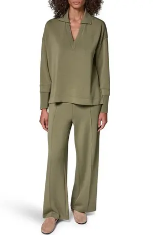 Donna Karan New York Jet Setter V-neck Top