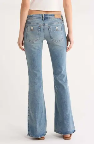 PACSUN Alana Low Rise Flare Jeans