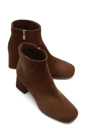 La Canadienne Jazz Waterproof Leather Bootie - Brunette Suede