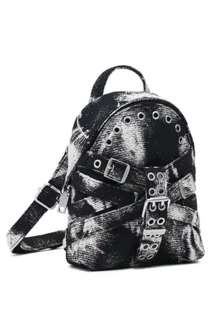 Desigual Distressed Mini Backpack