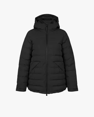 QUARTZ CO. Reese Edition | Hooded Down Winter Jacket - Black
