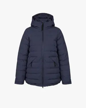QUARTZ CO. Reese Edition | Hooded Down Winter Jacket True Navy
