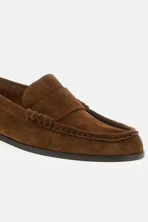 COMMON PROJECTS Mocassini In Suede - Marrone