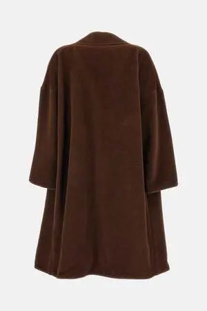 Dusan Cappotto Oversize In Lana - Marrone
