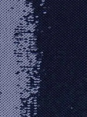 TOM FORD Blue Skirt With All-over Sequins In Stretch Tech Fabric For - Multicolor