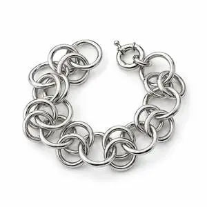 MICHELLA Round Chain Bracelet - Silver